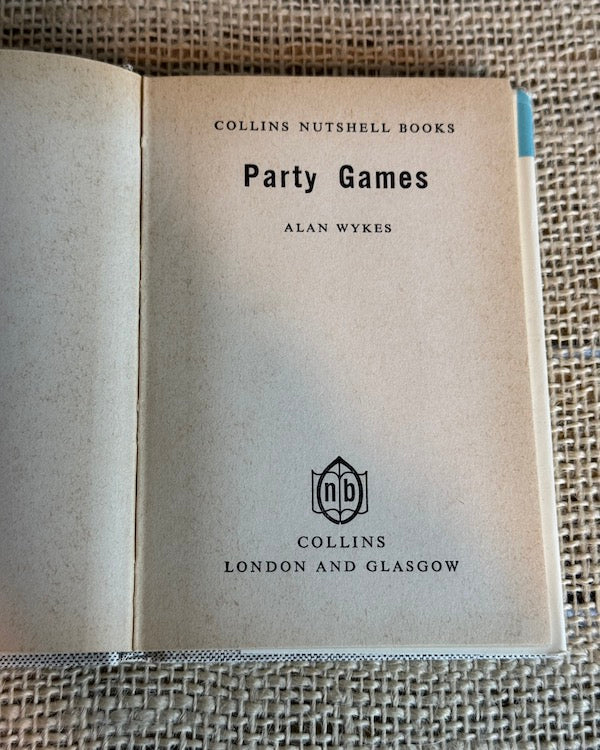 Collins Nutshell Books - Party Games – Moody Mabel
