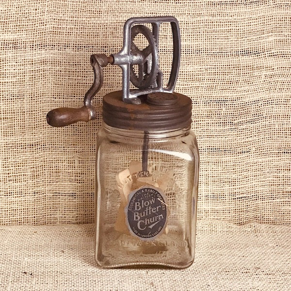 Blow 2 Quart Butter Churn With Original Label – Moody Mabel