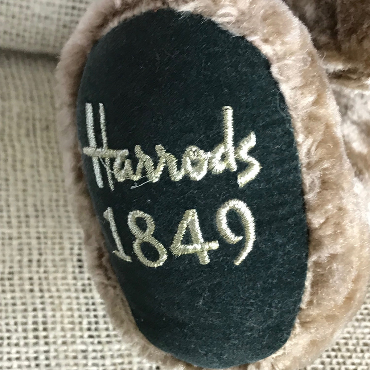 Harrods 1999 150th Anniversary Teddy Bear – Moody Mabel