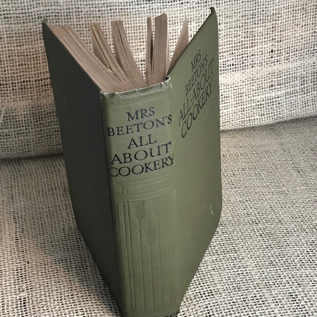 Mrs Beeton All About Cookery book – Moody Mabel